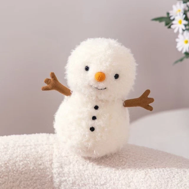 JELLYCAT LITTLE SNOWMAN Plush: BNWT Winter Soft Toy, Stuffed Animal ...