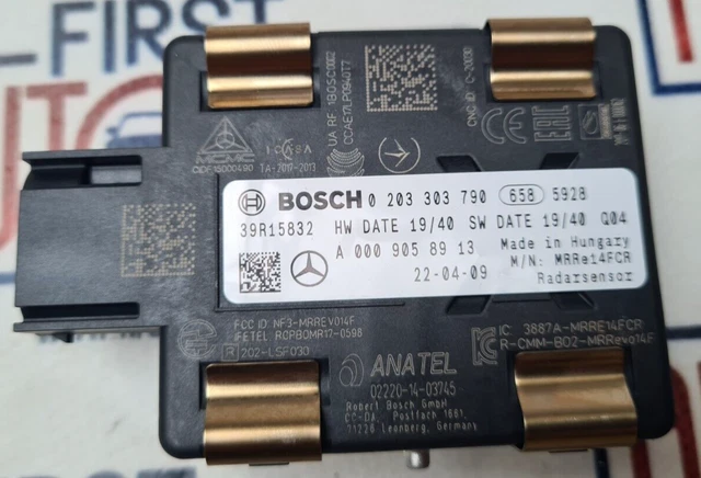 ORIGINAL MERCEDES-BENZ RADARSENSOR Distronic Radar Sensor A0009058913 ...