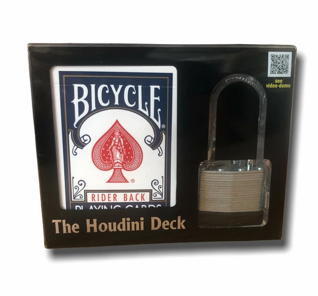 CARD TO IMPOSSIBLE Location The Houdini Deck Easy Magic Card Trick ...