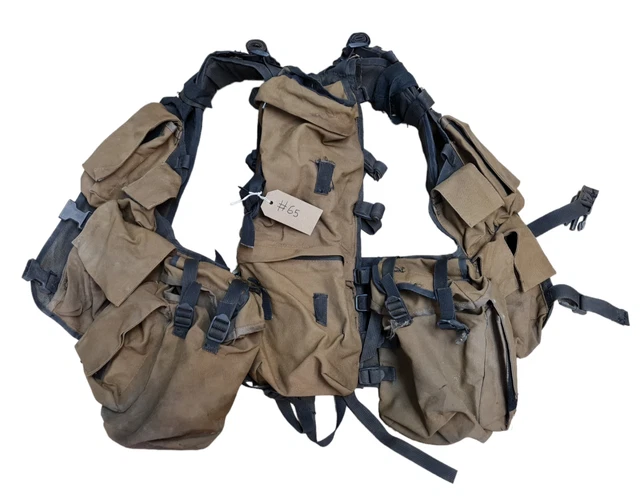 GENUINE SADF SF South African Army M83 Nutria Brown Assault Vest ...