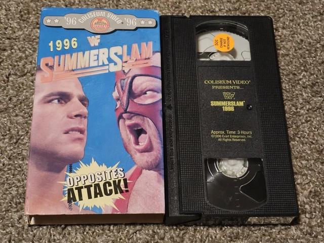 WWF SUMMERSLAM 1996 COLISEUM VIDEO vhs wrestling £40.10 - PicClick UK