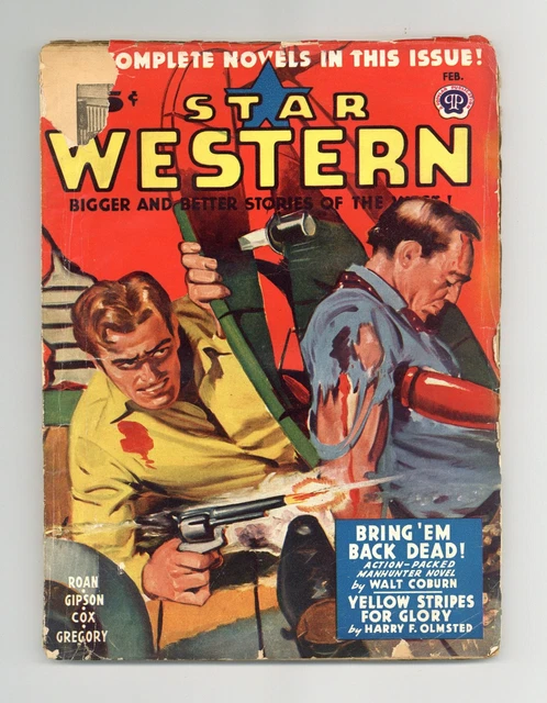 STAR WESTERN PULP Feb 1945 Vol. 35 #1 GD/VG 3.0 £14.86 - PicClick UK