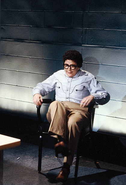 JULIA SWEENEY AS Pat during "Pat's Interrogation" skit on Apri - 1992 ...