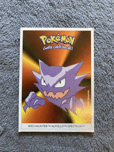 CARTE STICKER POKEMON Boomer Gotta Catch’em All Haunter Alpollo #93 ...
