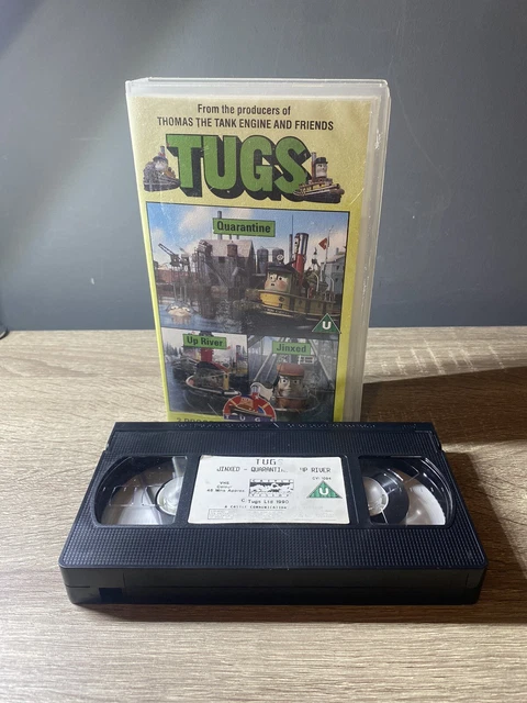 TUGS QUARANTINE, UP River & Jinxed (1990, U) PAL VHS Video Tape ...