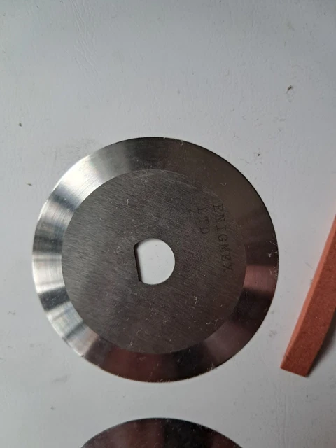 2 X ENIGMEX DONNER KEBAB MACHINE BLADES AND SHARPENING STONES £21.50 ...