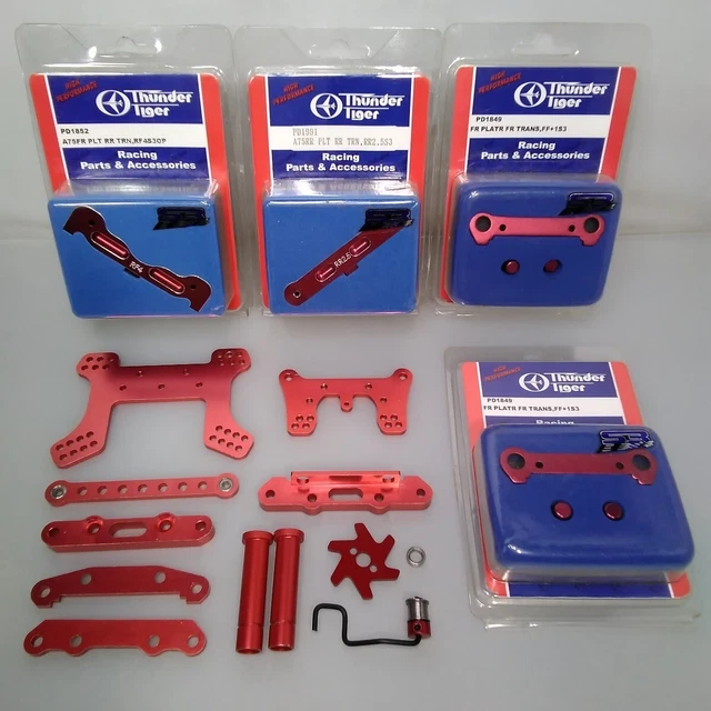 VINTAGE 1/8 BUGGY Thunder Tiger Custom Parts For Eb4 S3 £149.68 ...
