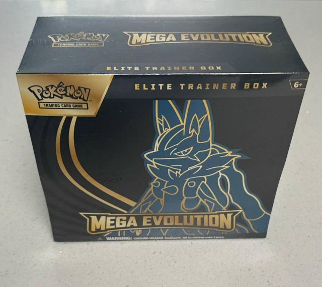 POKEMON TCG: MEGA Evolution Elite Trainer Box - 🦋🐬Lucario FREE SHIPPING ...