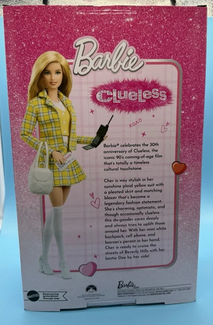 MATTEL SIGNATURE BARBIE x Clueless Cher Doll 30th Anniversary New JBJ34 ...