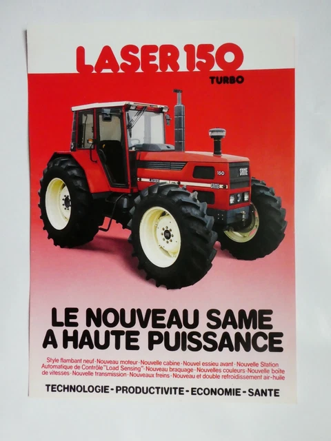 CS43 PROSPECTUS AGRICOLE SAME Laser 150 Tracteur Trattori no SFV IH Deutz EUR 1,00 - PicClick FR