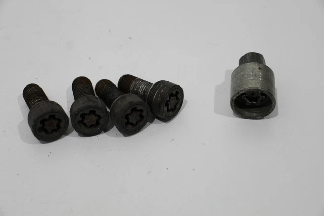 AUDI TT 8J Mk2 Locking Wheel Nut Bolts And Key Code A 4F0698139C £32.63 ...