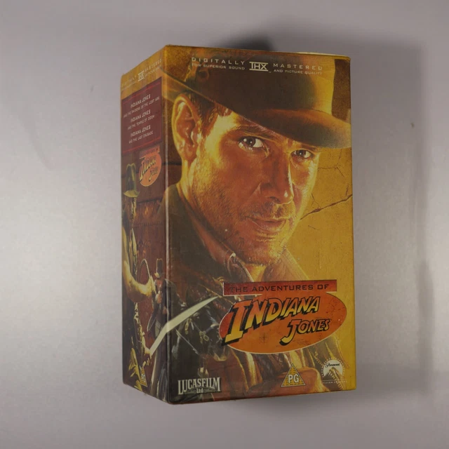 THE ADVENTURES OF Indiana Jones - Digitally THX Mastered DVD Box Set ...