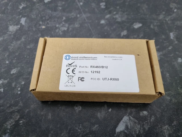 THIRD MILLENNIUM RX460 CARD READER P/N: RX460/B12 - Black - Unused - As ...