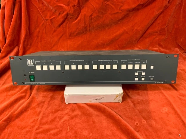 KRAMER VP-23N 12 input Multi Format Presentation Switcher - CLEARANCE £ ...