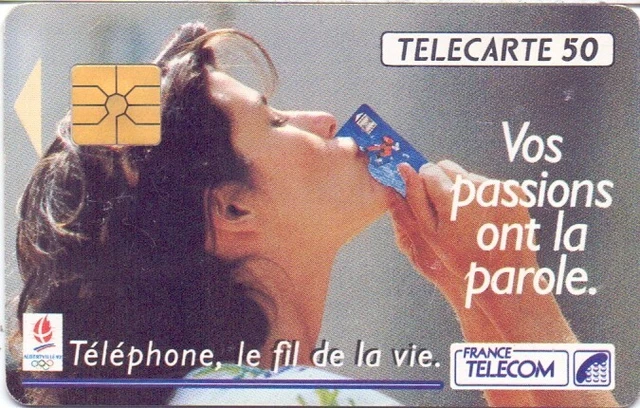 CARTE TÉLÉPHONIQUE F239 vos passions ont la parole EUR 0,50 - PicClick FR
