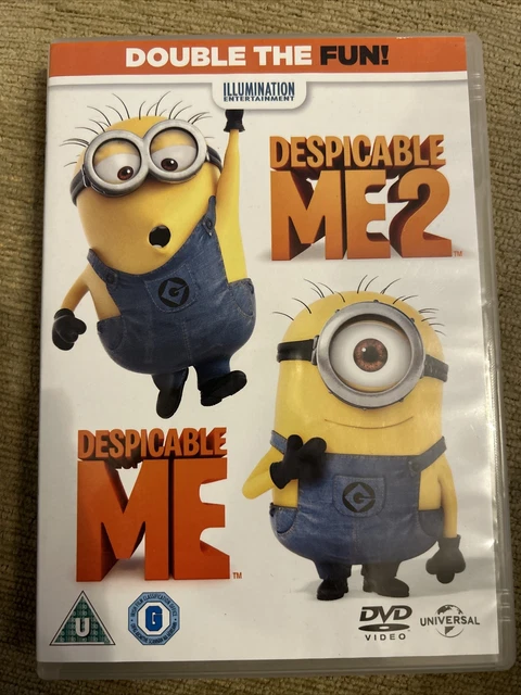 DESPICABLE ME & Despicable Me 2 - Double The Fun - DVD 2-disc Set £1.20 ...