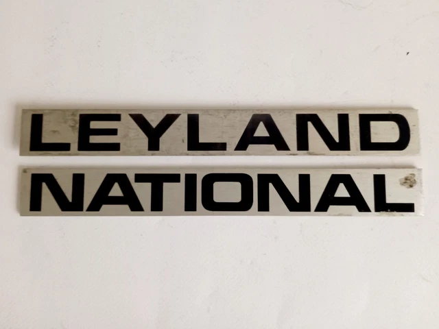 LEYLAND NATIONAL BADGE. Bus Badge - Leyland Badge. mk1 Leyland National ...