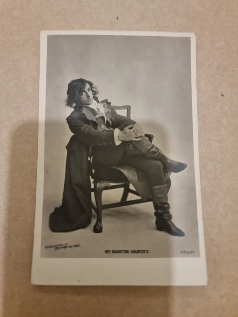 POSTCARD. ACTOR ACTRESS. Martin Harvey. Vintage. c1910's EUR 6,08 - PicClick FR