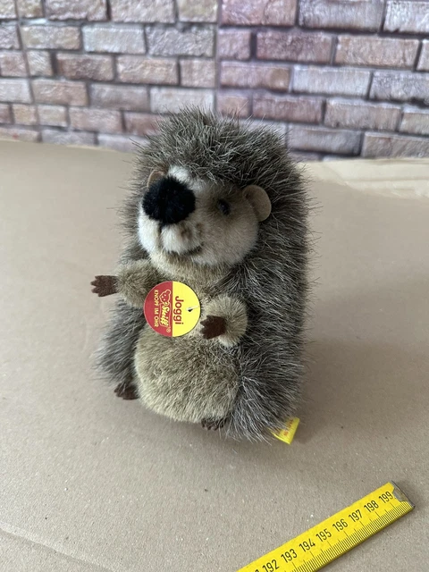 STEIFF IGEL JOGGI mit KFS 1677/14 Knopf Mit Ohr Gut Erhalten 18cmH EUR ...