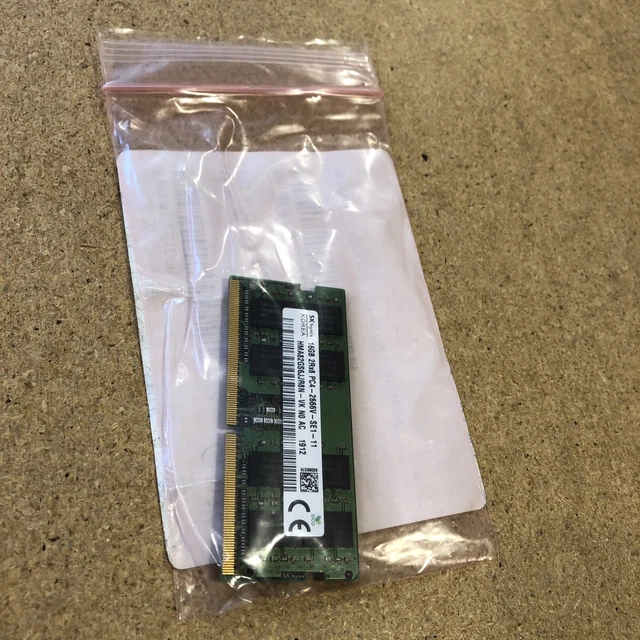 SK HYNIX RAM Stick 16GB 2Rx8 PC4-2666 DDR4 Laptop Memory HP Dell Lenovo ...