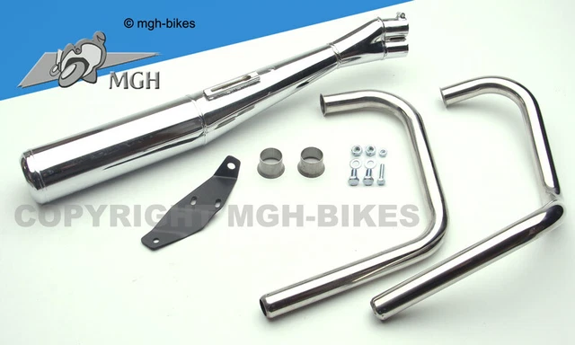 MOTAD CB 450 S 2-1 Auspuff Edelstahl ABE PC17 1985-1990 EUR 559,95 ...