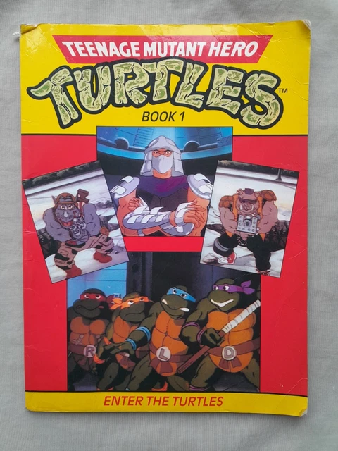 TEENAGE MUTANT NINJA Turtles Book 1 Enter the Turtles by Greg Steddy £5 ...