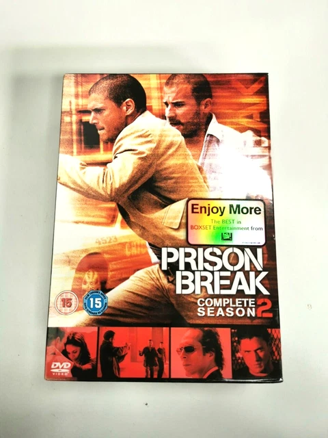PRISON BREAK COMPLETE Season 2 DVD Boxset Rated 15 New #GB 05 EUR 3,48 ...