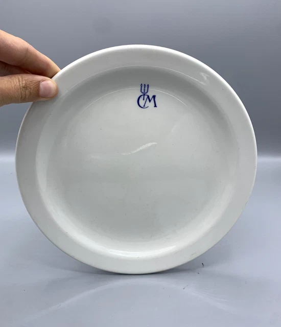 ASSIETTE VINTAGE CLUB Med – Duraline England – faïence hôtelière ...