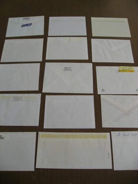 BRD: 15 Briefe, Einschreiben, nach Jahr 2000, echt gelaufen, gute Qualität (1) EUR 2,99 ...