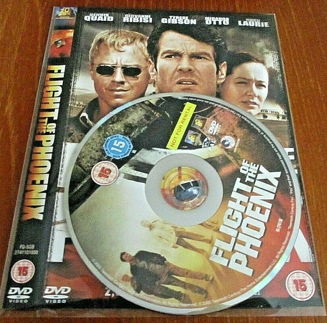 DVD FLIGHT OF the Phoenix (2005) Dennis Quaid, Moore (DIR) cert 15 ...