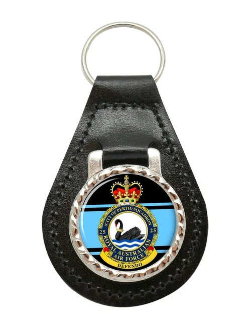 25 SQUADRON, RAAF Royal Australian Air Force Leather Key Fob $33.62 ...