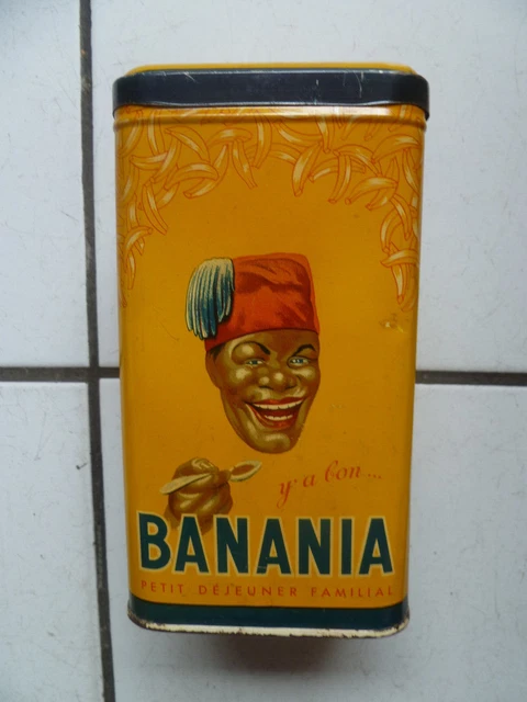 BANANIA / Ancienne Boite En Tole / Un Kilos / Sucre EUR 50,00 - PicClick FR
