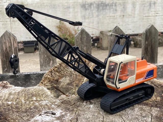 1/32 SCALE ROS Fiat Hitachi ETS-3 Tracked crawler crane digger bagger £ ...
