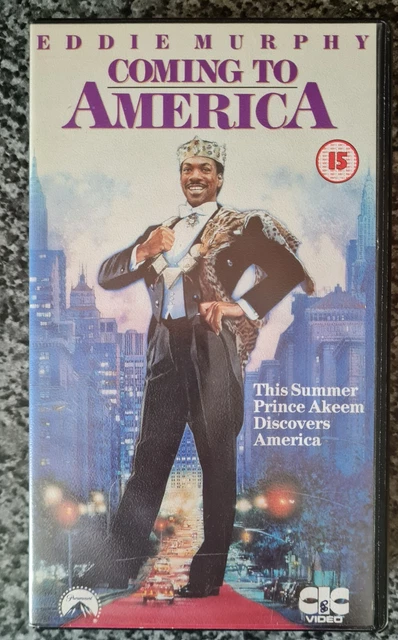 COMING TO AMERICA VHS Eddie Murphy £1.00 - PicClick UK