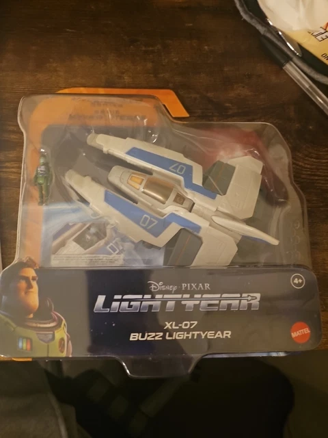 DISNEY PIXAR LIGHTYEAR Hyperspeed Series XL-07 Rocket Ship & Mini Buzz ...