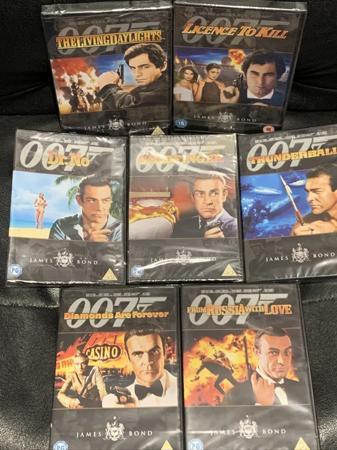 7X JAMES BOND 007 Special Edition DVD Bundle - Sean Connery / Timothy Dalton NEW EUR 11,64 ...