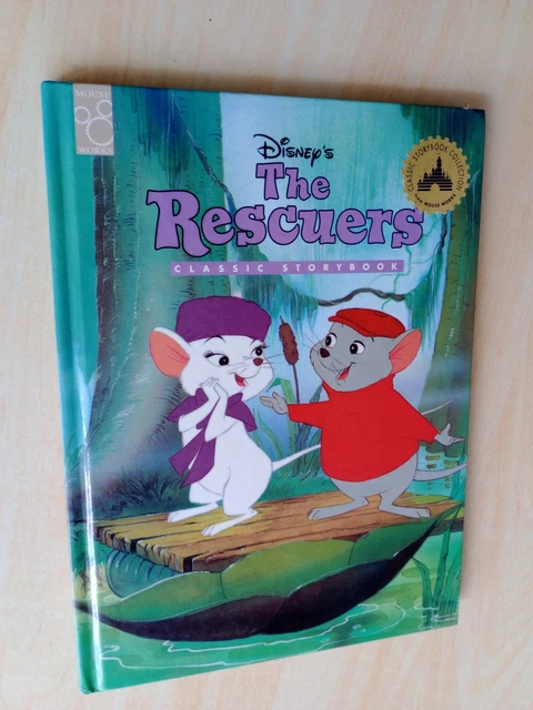DISNEY'S CLASSIC STORYBOOK - THE RESCUERS - Mouse Works series 1989 £9. ...