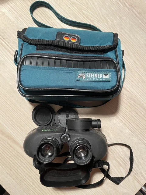 STEINER COMMANDER 7X50 Pilot S Fernglas mit stabilisierten HD Kompass ...