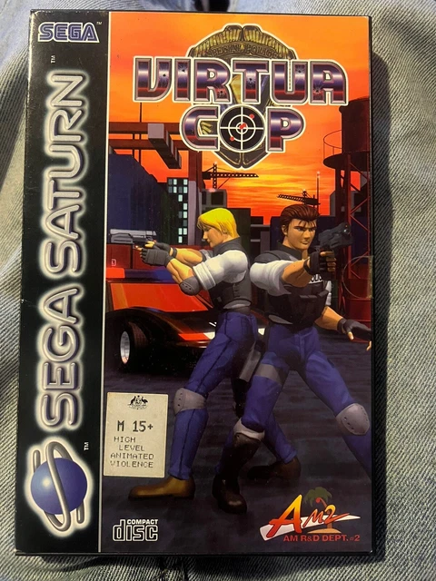 VIRTUA COP SEGA Saturn Complete CIB Manual PAL Game EUR 72,19 - PicClick FR