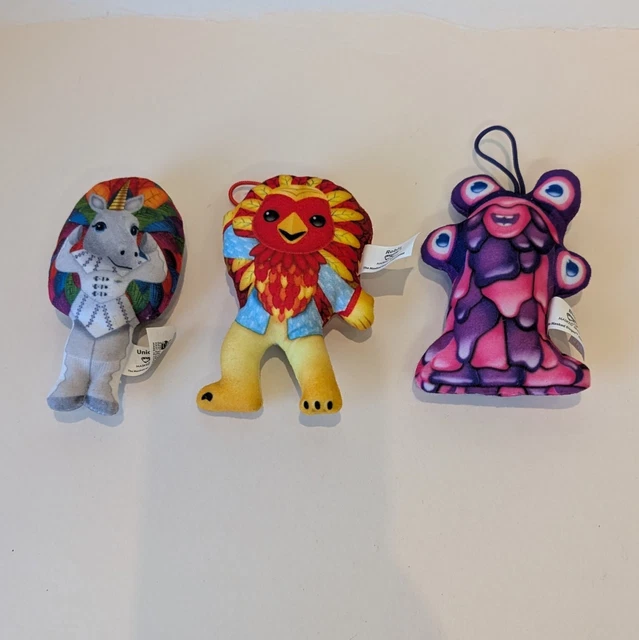 MCDONALDS HAPPY MEAL The Masked Singer Plush Toys Robin, Blob And ...
