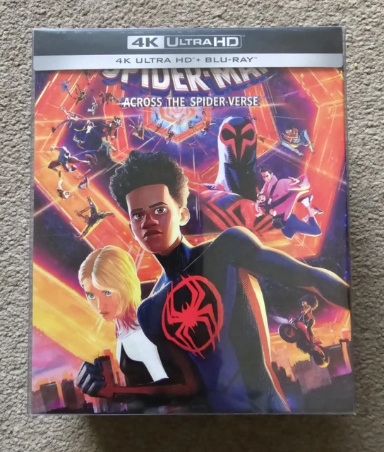 SPIDER-MAN ACROSS THE Spider-Verse Manta Lab Empty Bluray Steelbook ...