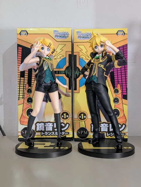 PROJECT DIVA ARCADE Future Tone Kagamine Rin And Len SPM Figure set £69 ...