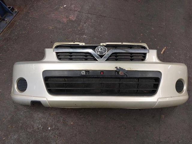 VAUXHALL AGILA A Mk1 Facelift Front Bumper Papyrus Light Gold 4Pu Z40H ...