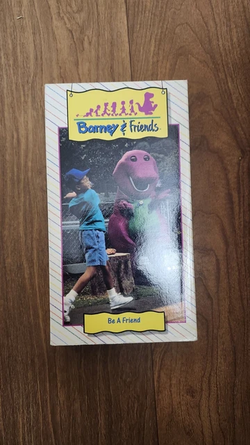 BARNEY & FRIENDS”BE A Friend"(VHS 1992)TESTED-RARE VINTAGE COLLECTIBLe ...