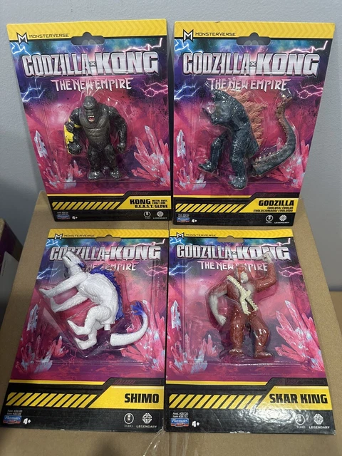 GODZILLA X KONG The New Empire 2024 Mini 3,25" Shimo, Skar King ...