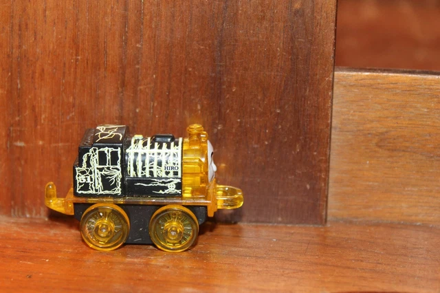 THOMAS & FRIENDS MINIS MINI 2014 Electrified Hiro Variant Clear Yellow ...