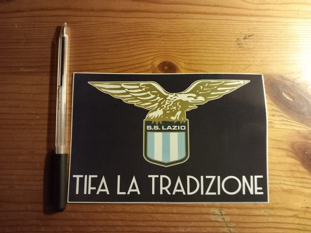 S.S. LAZIO ADESIVO Sticker Stadio Curva Nord No Maglia Calcio Rivista ...