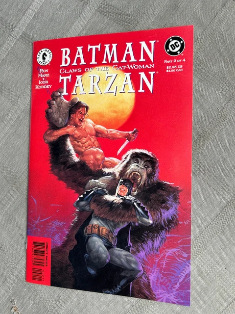 BATMAN / TARZAN: Claws Of The Cat-Woman N°2 Vo En Excellent État / Near ...