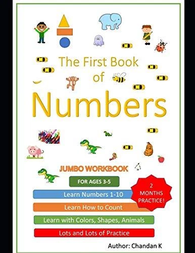 LEARN NUMBERS: ONE to ten Workbook 1-10: Fun le. K