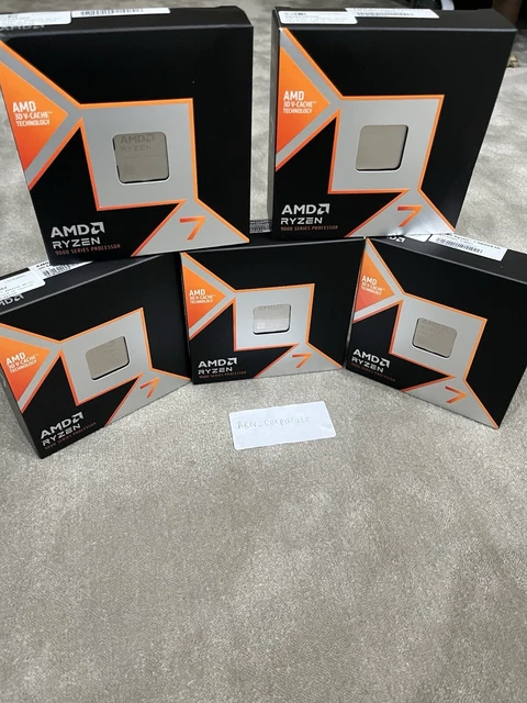 AMD RYZEN 7 9800X3D New 2024 Gaming CPU (AM5) 🚚 Fast Dispatch UK 🇬🇧 In ...